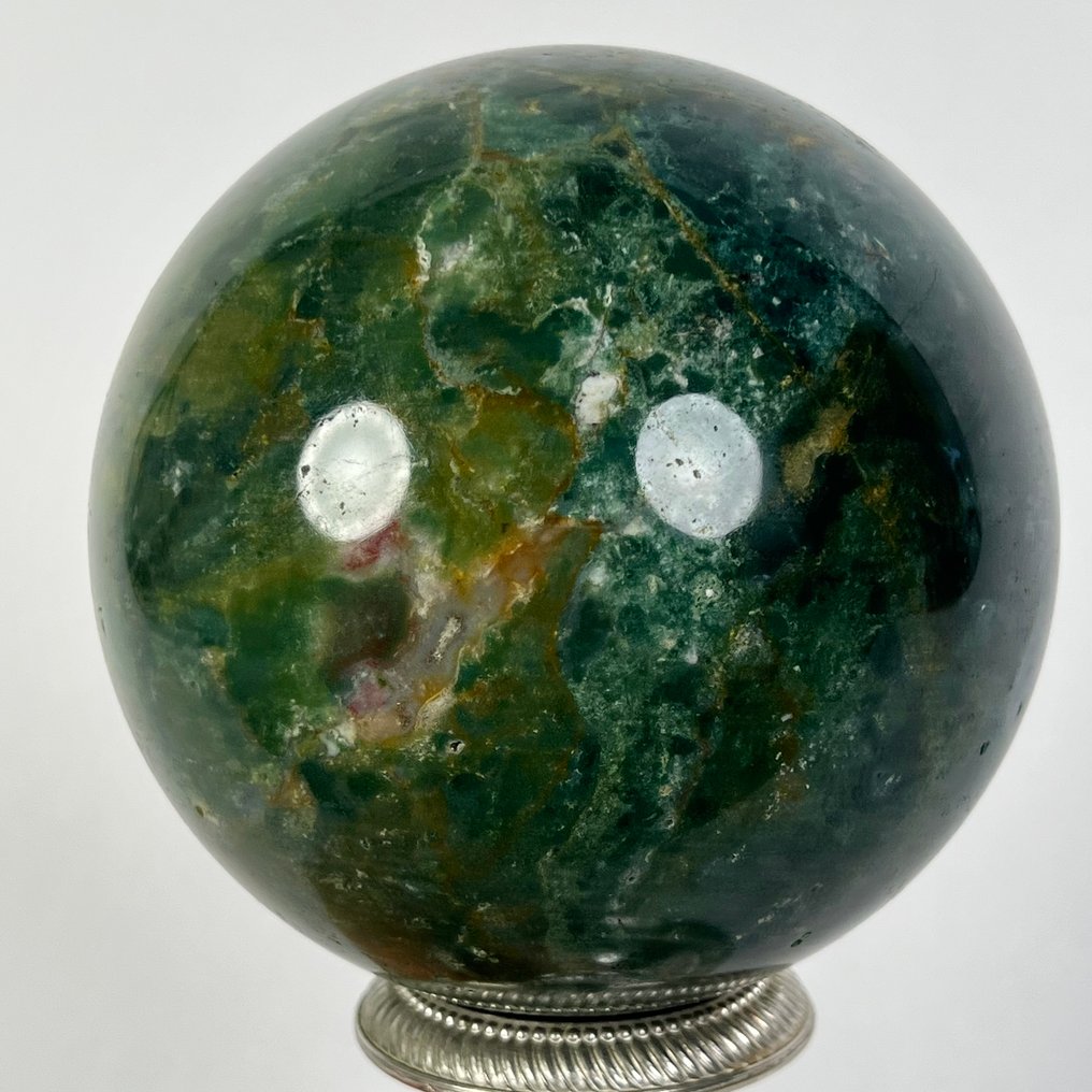 Ocean Jasper Polished AAA Ocean jasper sphere - Height: 11.84 cm ...