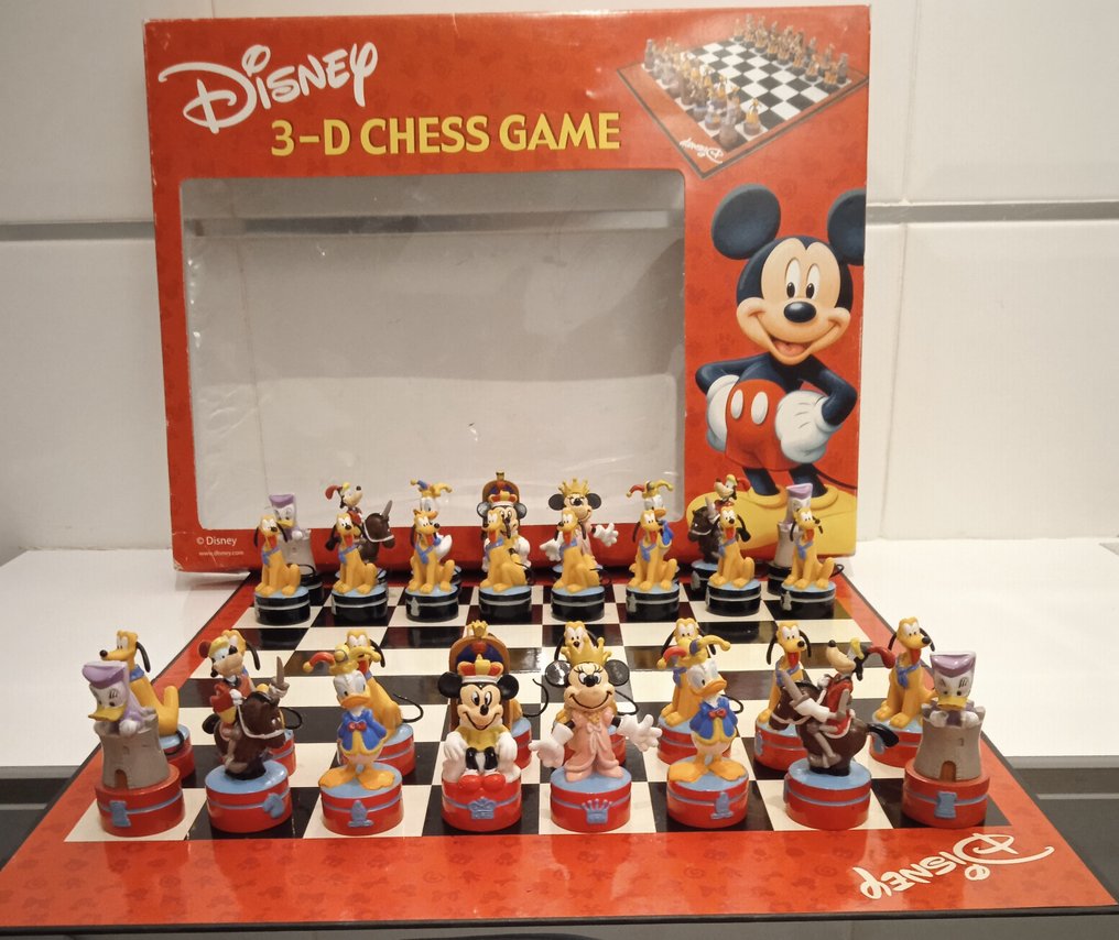 Mickey Mouse 3D Chess Game - Disney - auction online Catawiki
