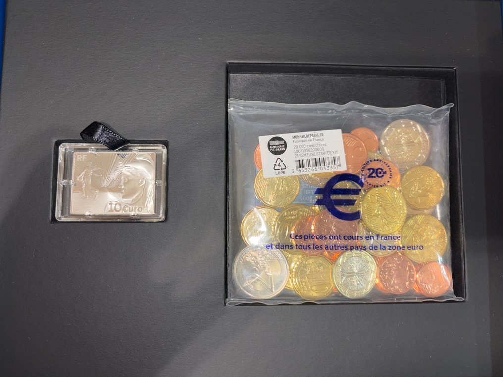 France. 10 Euro / Starter Kit 2021 "20 Ans Starter Kit" (No Reserve ...