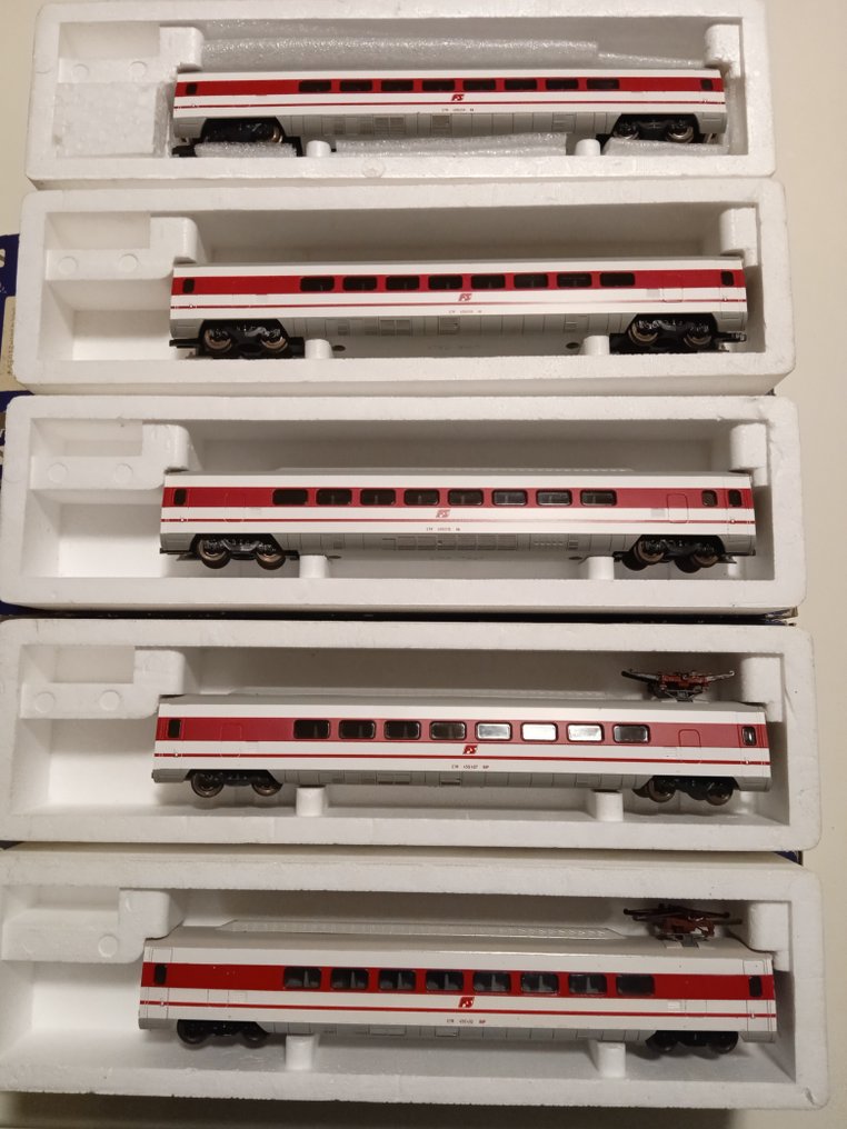Lima H0 - L201026 - L201029 - Model train passenger carriage set (5) - Additional carriages for ...