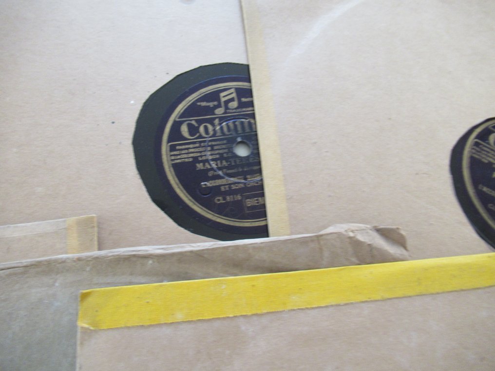 Columbia - Multiple titles - 78 RPM shellac record - auction online ...