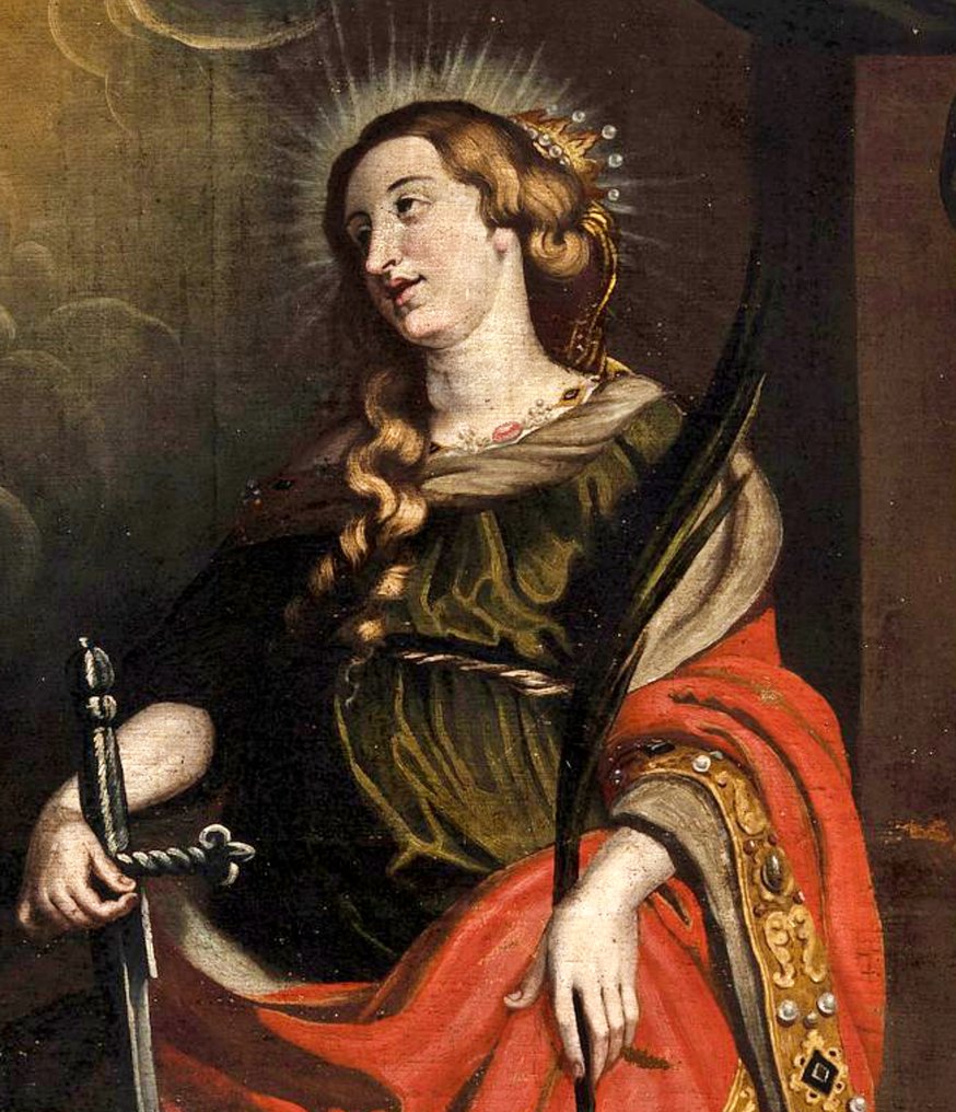 Peter Paul Rubens (1577-1640), Circle of - Santa Caterina d'Alessandria ...