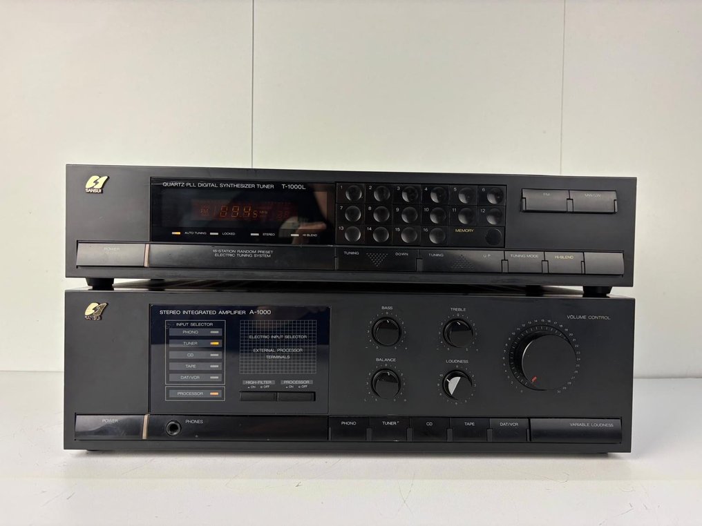 Sansui - A-1000 Solid State Geïntegreerde Versterker, T-1000L Tuner ...