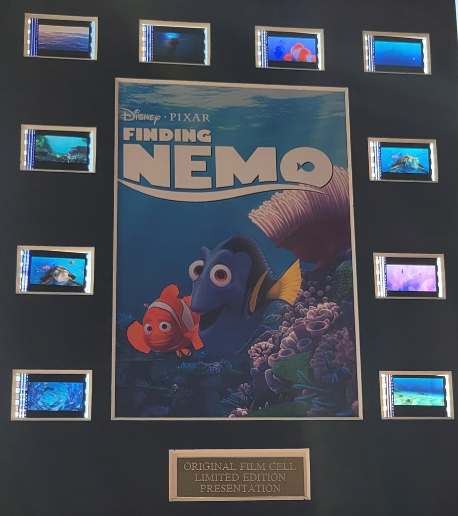 Finding Nemo - Framed Film Cell Reel Display - auction online Catawiki