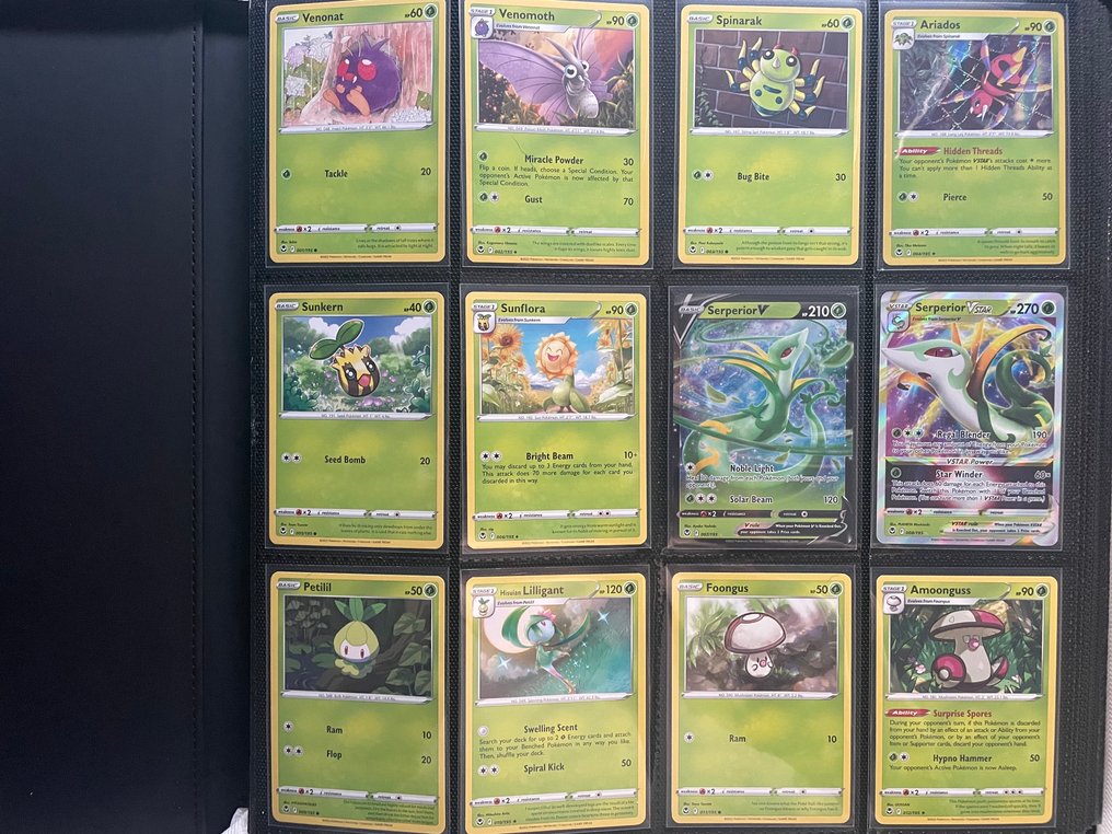 Pokémon - 1 Complete Album - Pokemon Silver Tempest - Base set complete ...