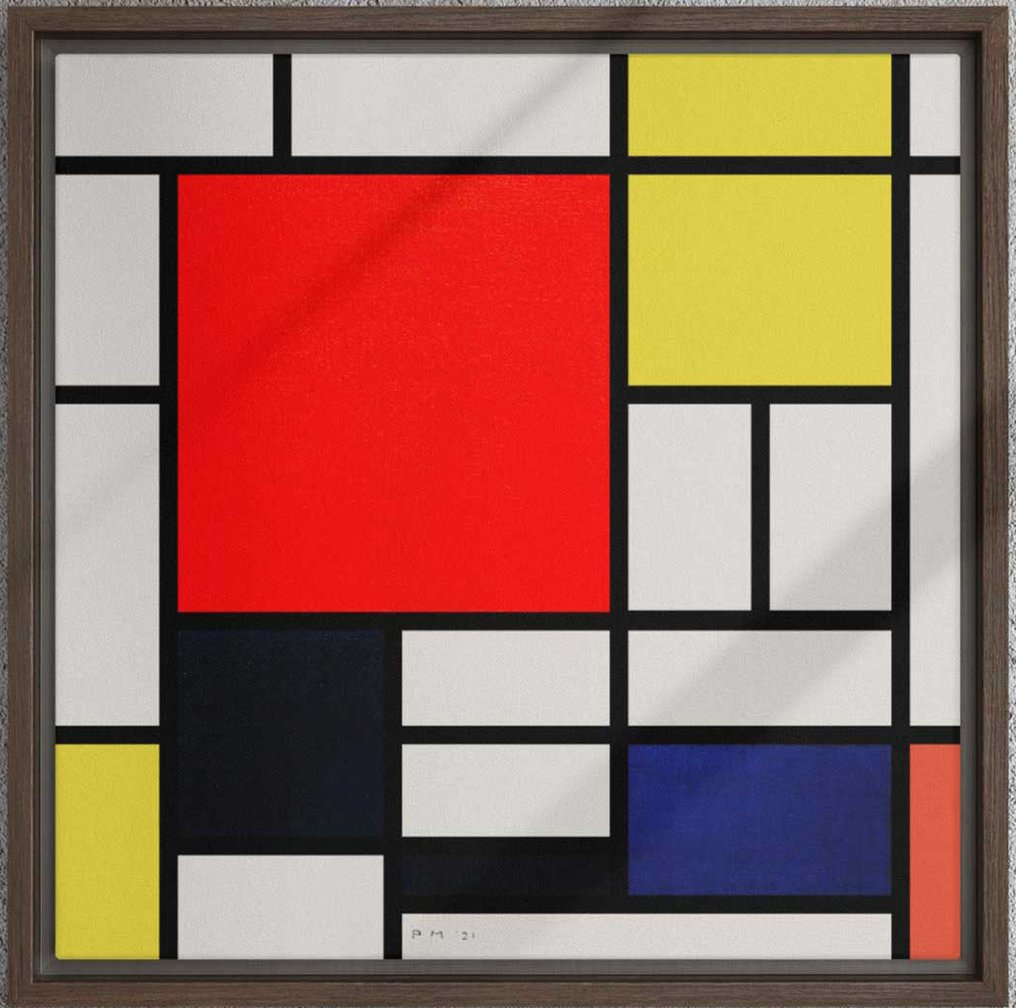 Tony Fernandez - Mickey Mouse Inspired by Piet Mondrian's Art ... Tony Fernandez - Mickey Mouse Inspired by Piet Mondrian's Art ...