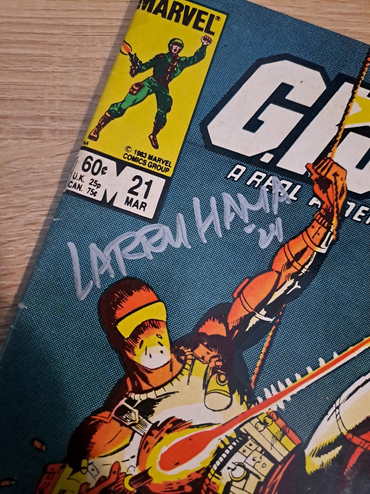 G.I. Joe #21 - Silent Interlude - Signed by Larry Hama - 1 Comic ...