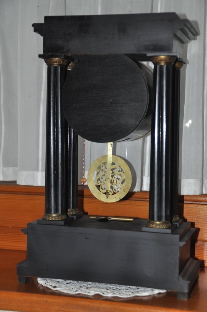 Reloj pórtico - Wiener Werkstätte Biedermeier - Madera dura - 1800-1850 - reloj biedermeier ...