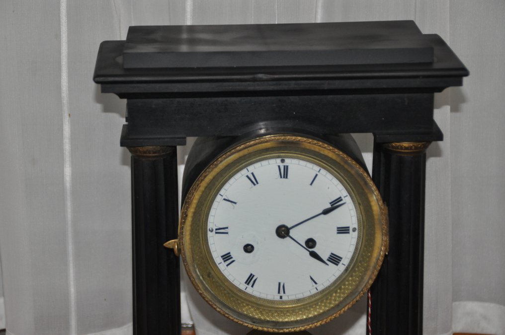 Reloj pórtico - Wiener Werkstätte Biedermeier - Madera dura - 1800-1850 - reloj biedermeier ...