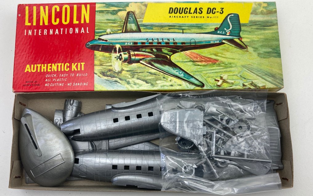 Comet/Lincoln - Construction set Boeing 707 and Douglas DC-3 - 1950 ...