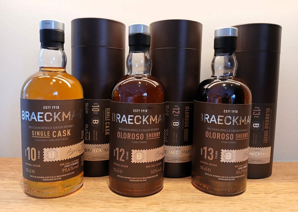 Braeckman Single Cask - Cognac Cask 2010 10yo + Oloroso Sherry Cask ...