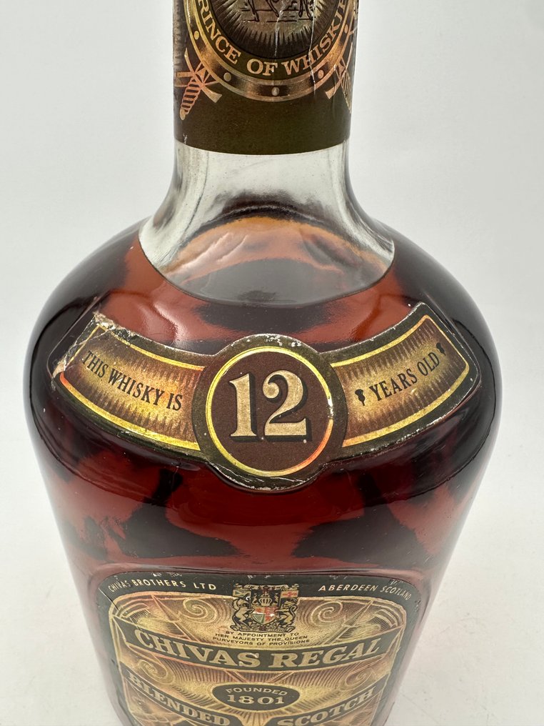 Chivas Regal 12 years old - b. finales de los años 1960 principios de los años 1970 - 133 1/3 FL ...