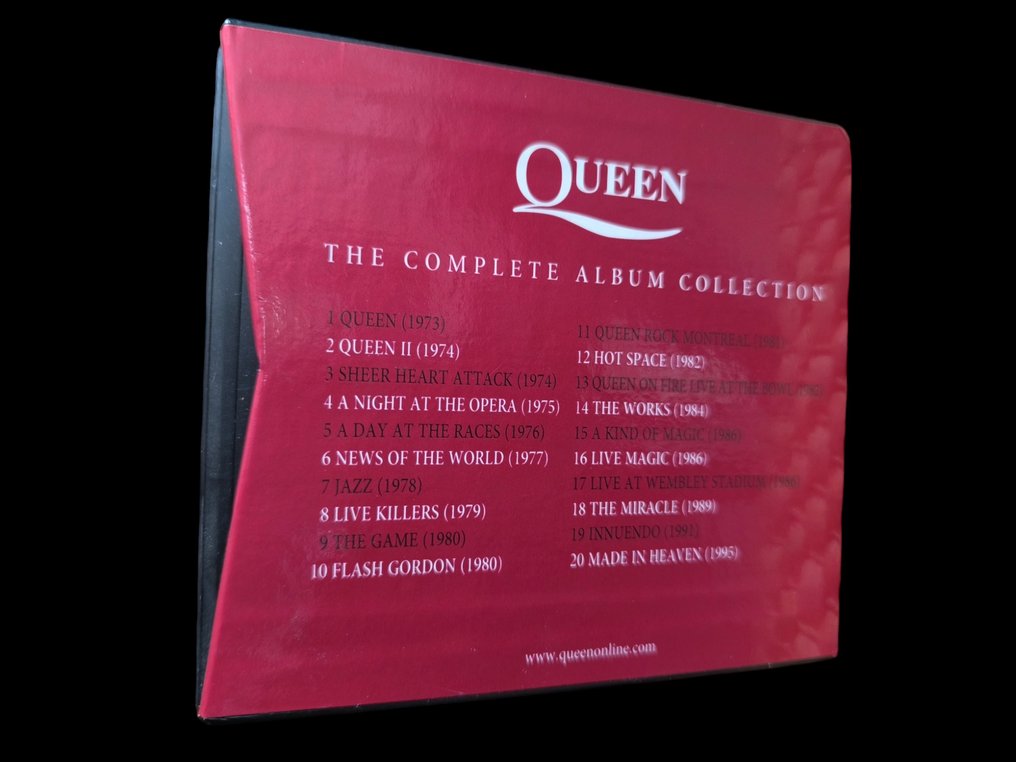 Queen - The complete album box 24 x CDs +2 books limited edition - CD ...