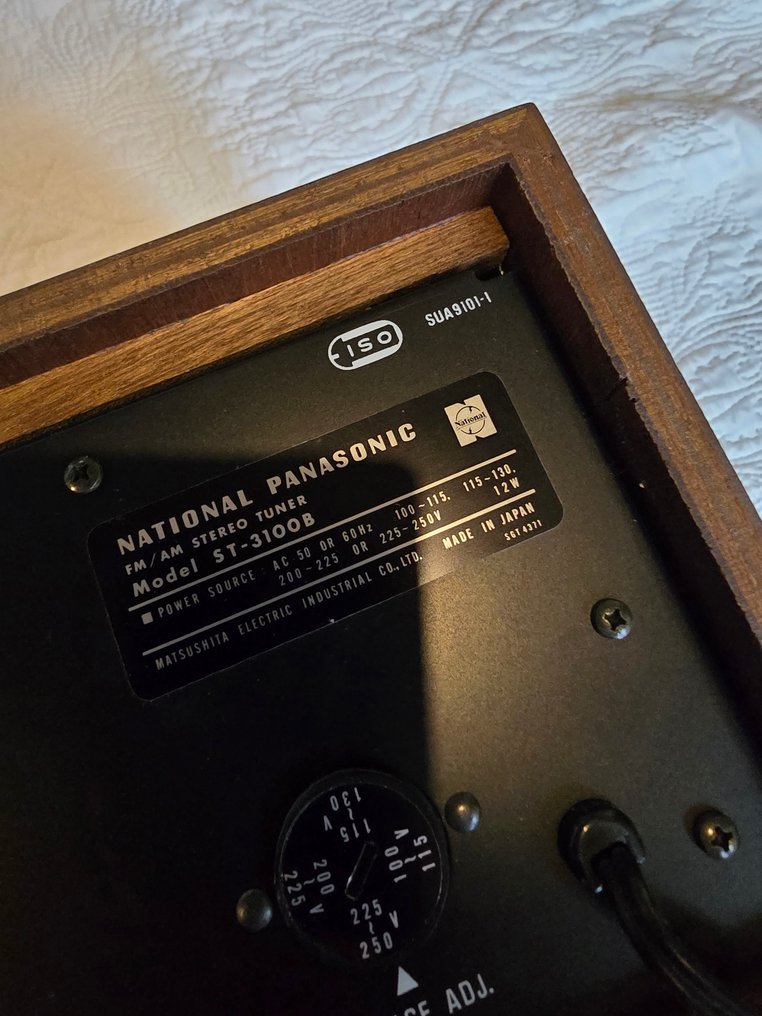 National Panasonic - SU-3100B Solid state integrated amplifier, ST ...