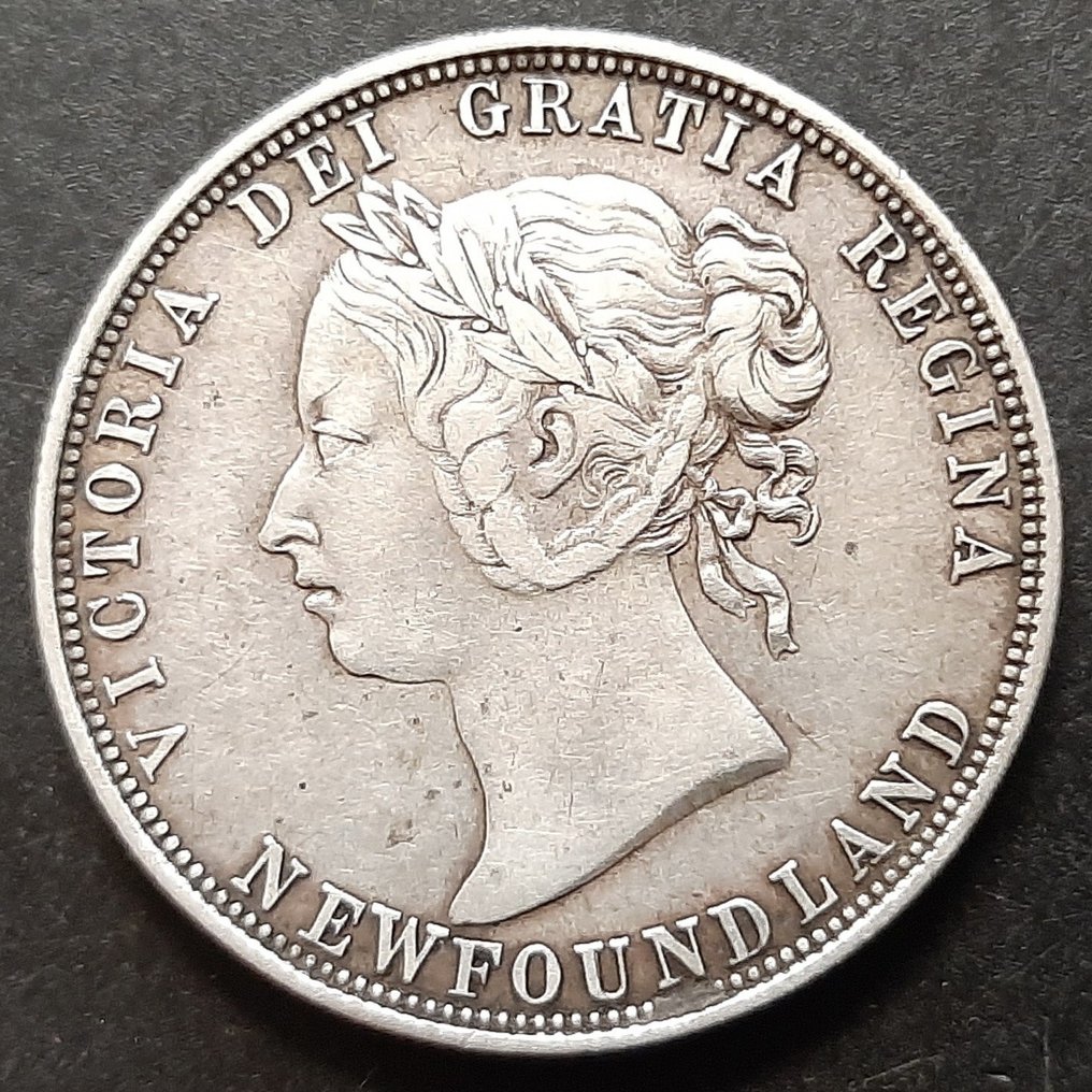Canada, Newfoundland 50 Cents 1885 - auction online Catawiki