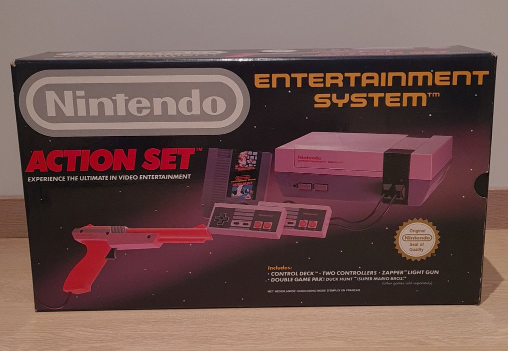 Nintendo - Nes - Complete Action Set - Very Rare! - Video game console ...