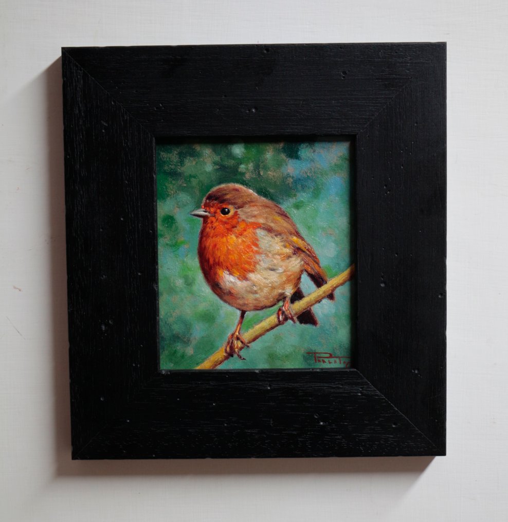 Giovanni Parlato (1957) - Pettirosso - auction online Catawiki