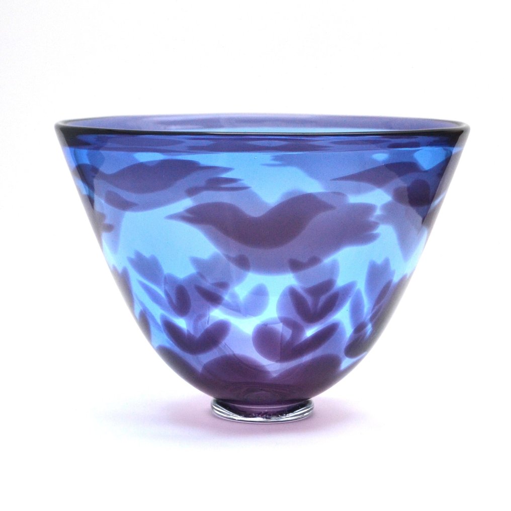 Eric Lindgren - Vase - Glass - auction online Catawiki