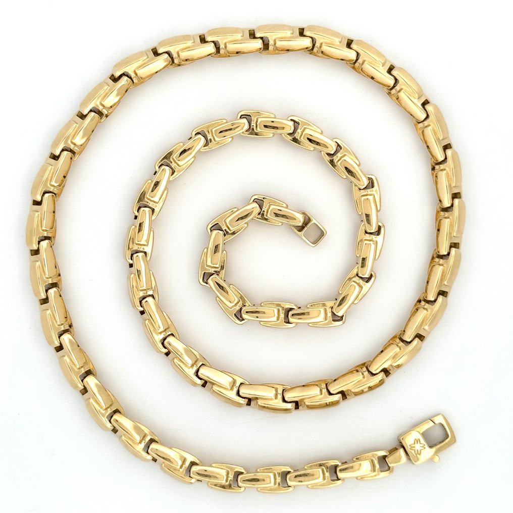 Handmade - Necklace - 22.7 g - 18 kt. Yellow gold - auction online Catawiki