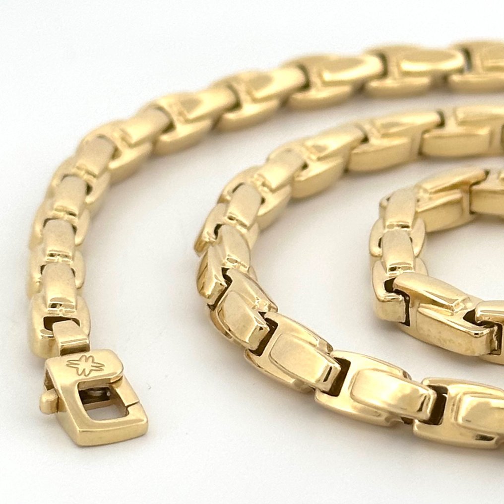 Handmade - Necklace - 22.7 g - 18 kt. Yellow gold - auction online Catawiki