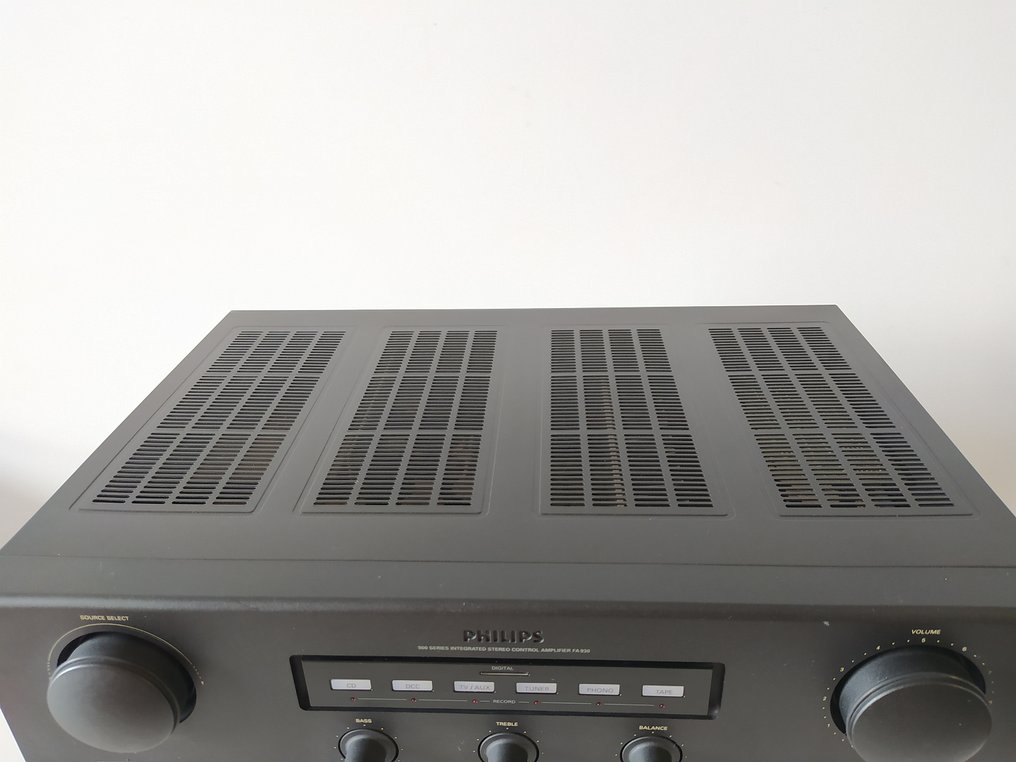 Philips - FA-930 Solid state integrated amplifier, FC-940 Cassette ...