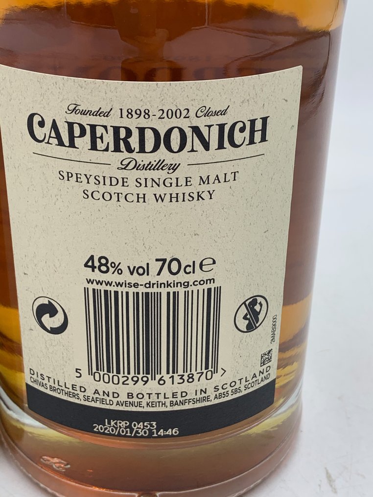 Caperdonich 21 years old Unpeated Small Batch Release CA/002 - Original ...