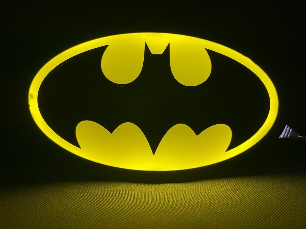 Batman - Lighted sign - Plastic - auction online Catawiki