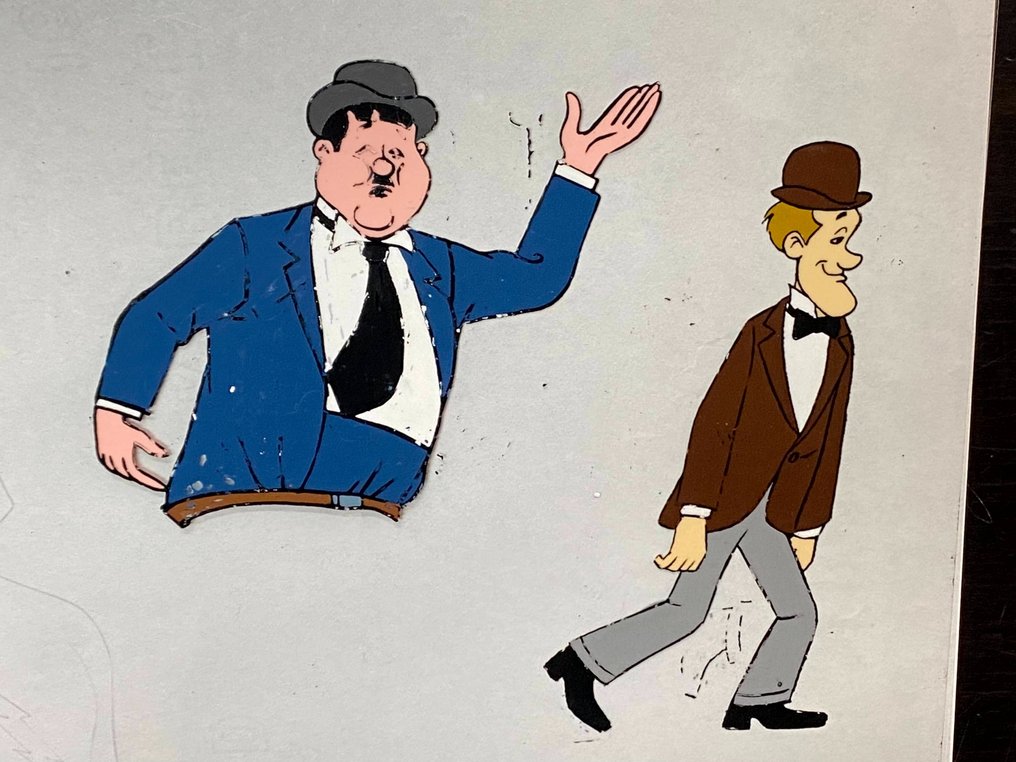 Laurel And Hardy Animated Tv Series 1966 1967 2 Original Animation Cels Catawiki