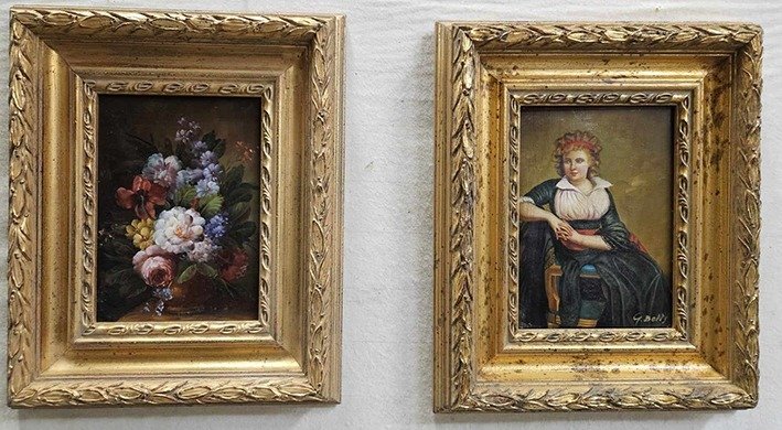 Scuola Europea Xx Giovane Dama E Fiori 2 Catawiki