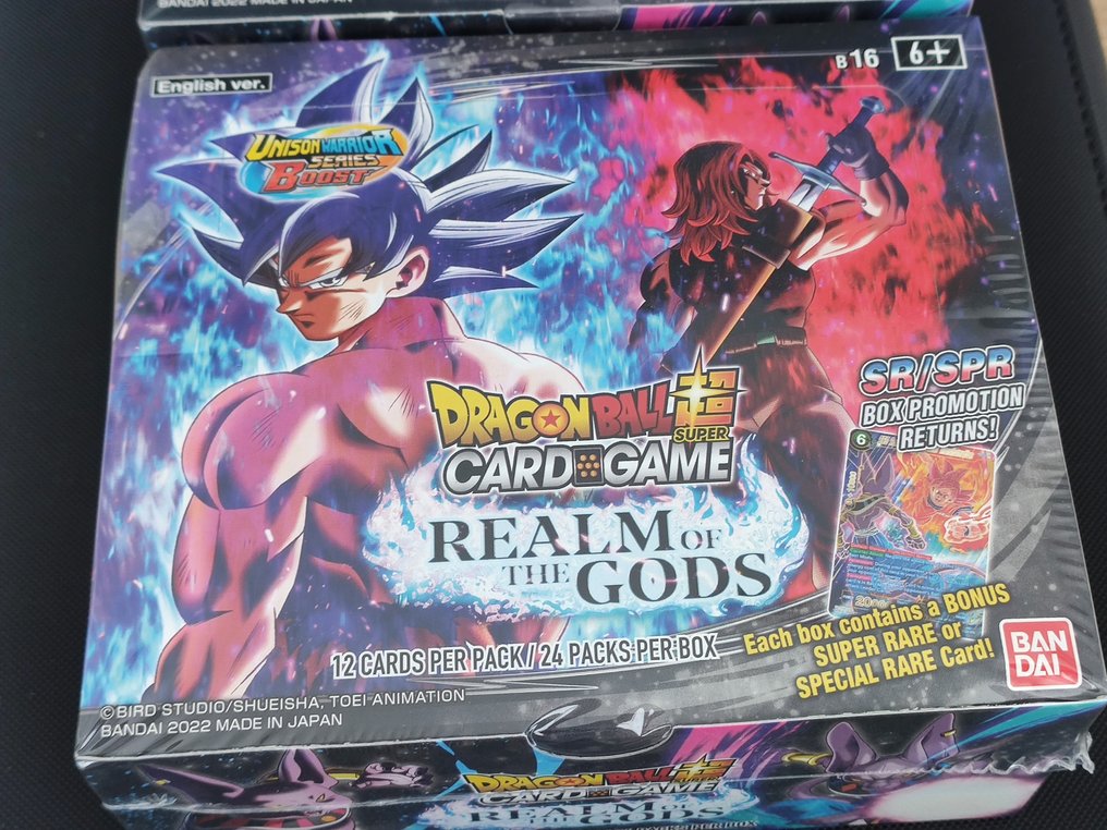 Bandai Dragon Ball Super Card Game - 2 Booster box - BT16 Realm of the Gods - auction online ...
