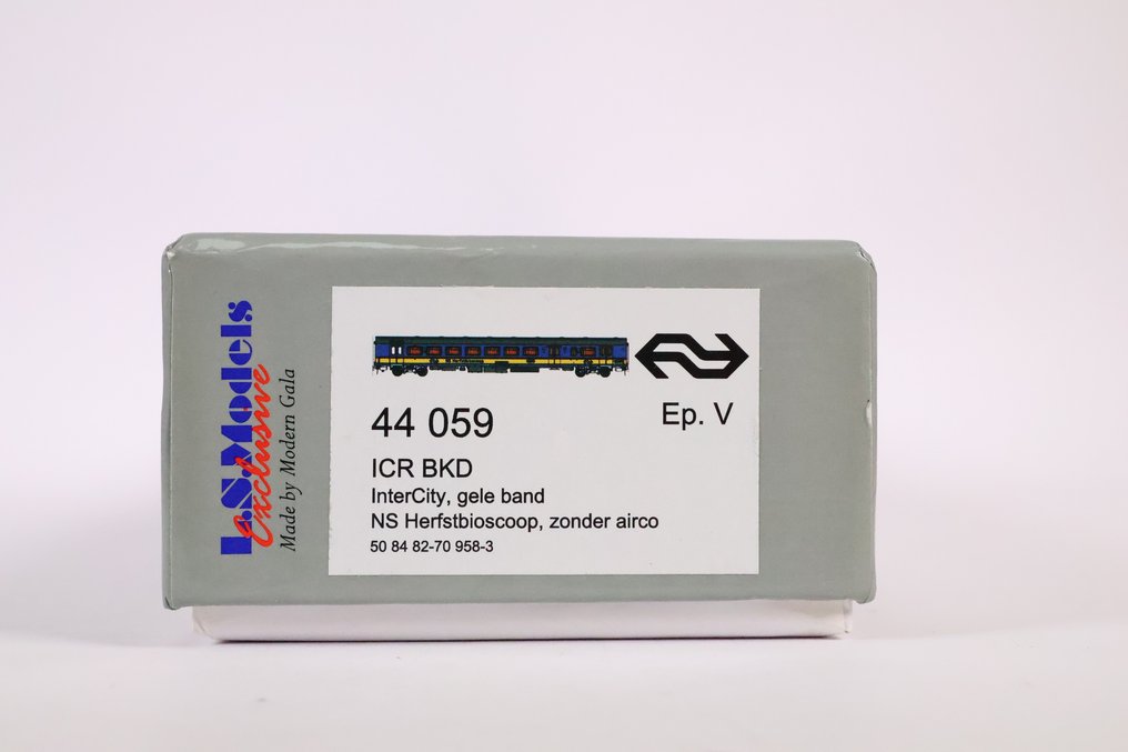 L.S. Models H0 - 44 059 - Model train passenger carriage (1) - ICR carriage type BKD 'NS Autumn ...