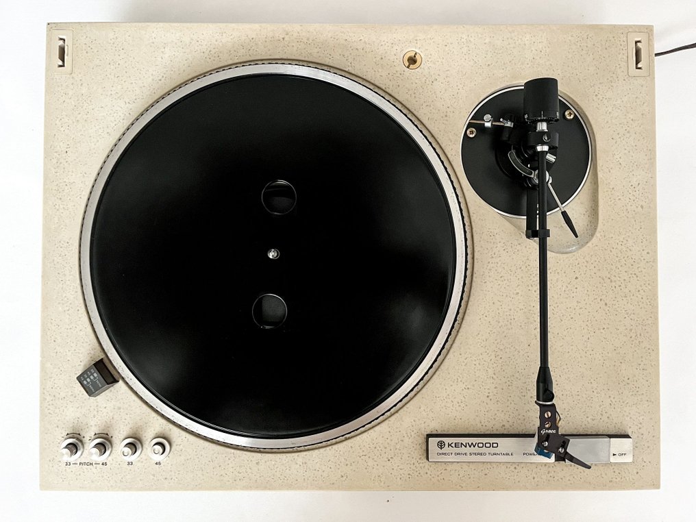 Kenwood - KD-500 "The Rock", brazo Grace G-727, cartucho Stanton 500 MK2 - Tocadiscos - Catawiki