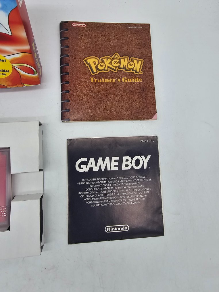 Nintendo - Gameboy Classic - Pokémon Red Version (EUR) - Video game ...