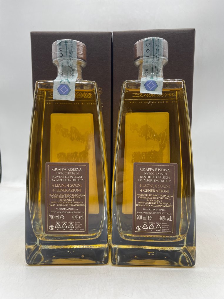Beccaris - La Riserva di Famiglia 1951-2011 - 700ml - 2 bottles - Catawiki