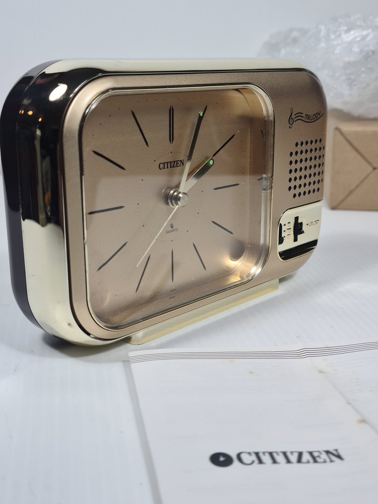 Table/desk clock - citizen - Plastic - 1980-1990 - Catawiki