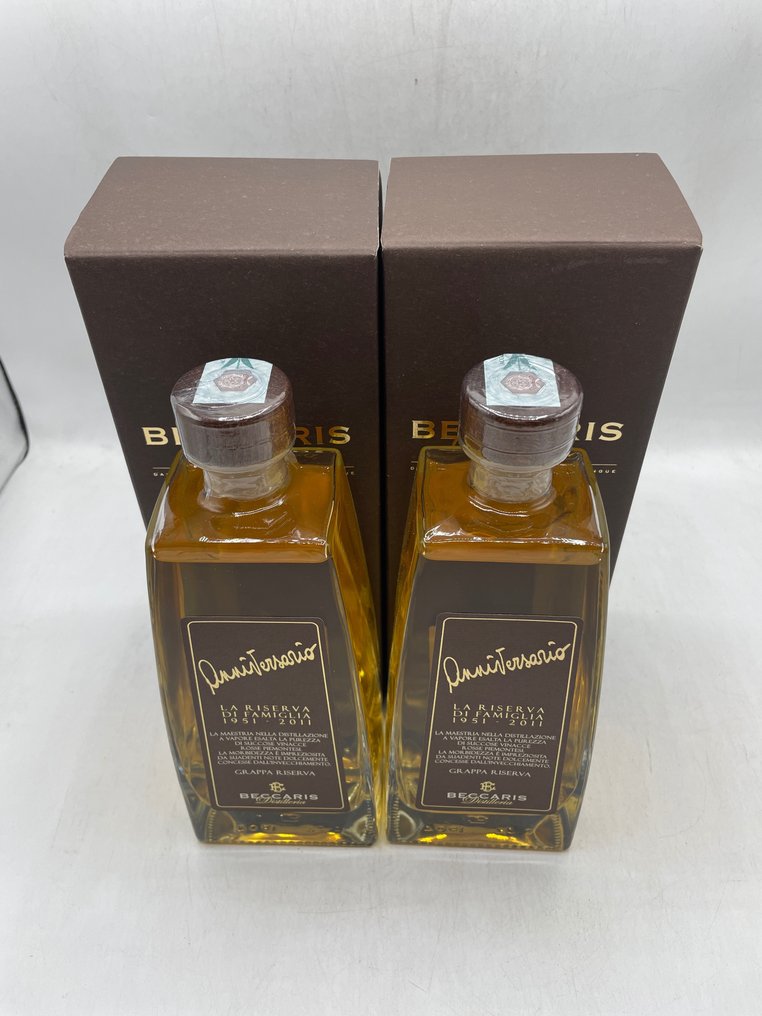 Beccaris - La Riserva di Famiglia 1951-2011 - 700ml - 2 bottles - Catawiki