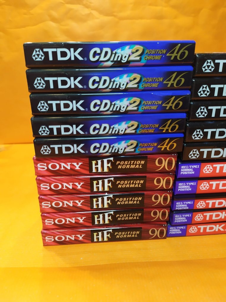 Sony - TDK- Cassette audio vierge - Différents modèles - Catawiki