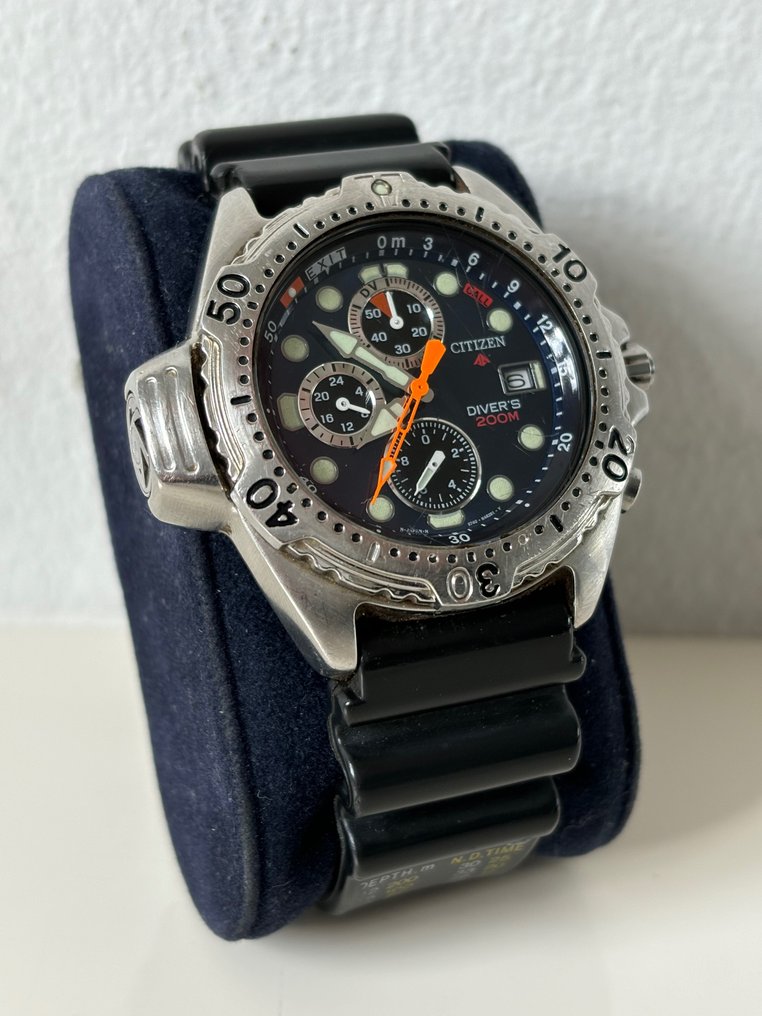 Citizen - Promaster Aqualand 200M Diver - Chronograaf - Sin Precio de Reserva - Hombre - 1980 ...