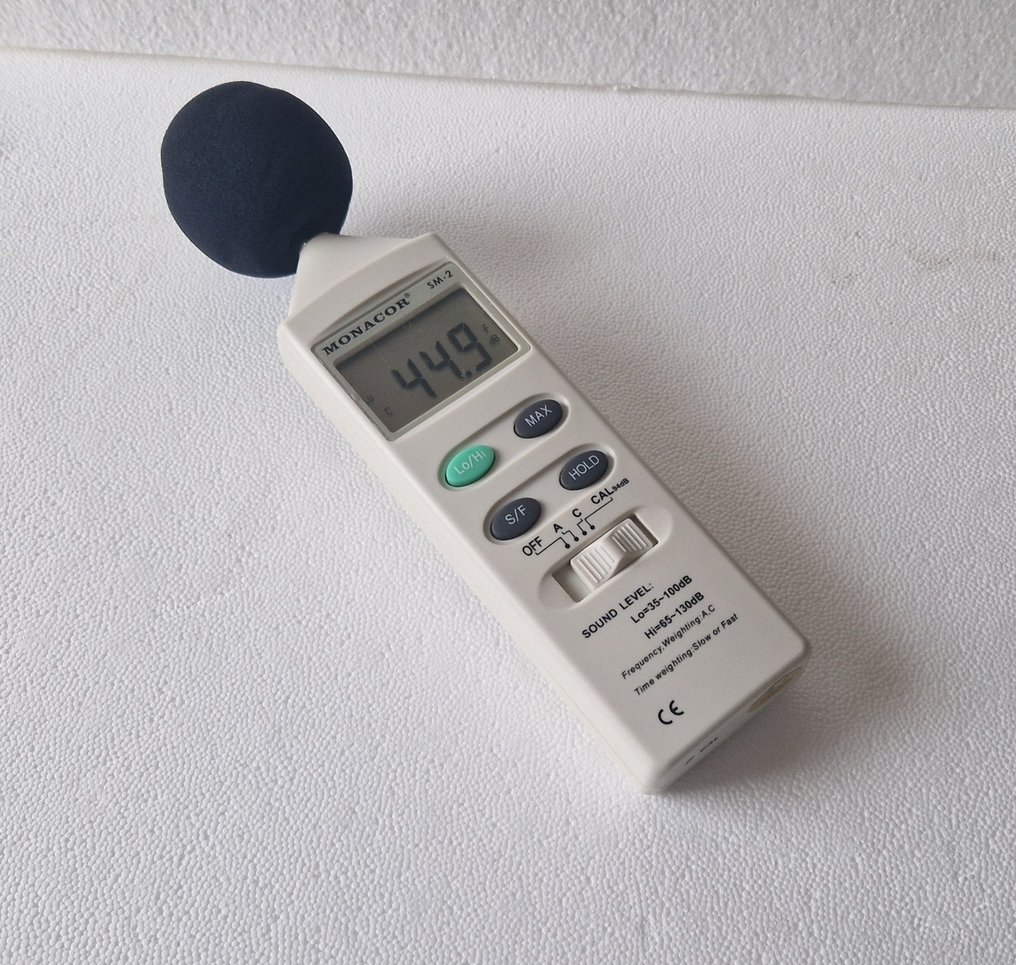 Monacor - SM-2 - DB Meter - Audio testing equipment - Catawiki