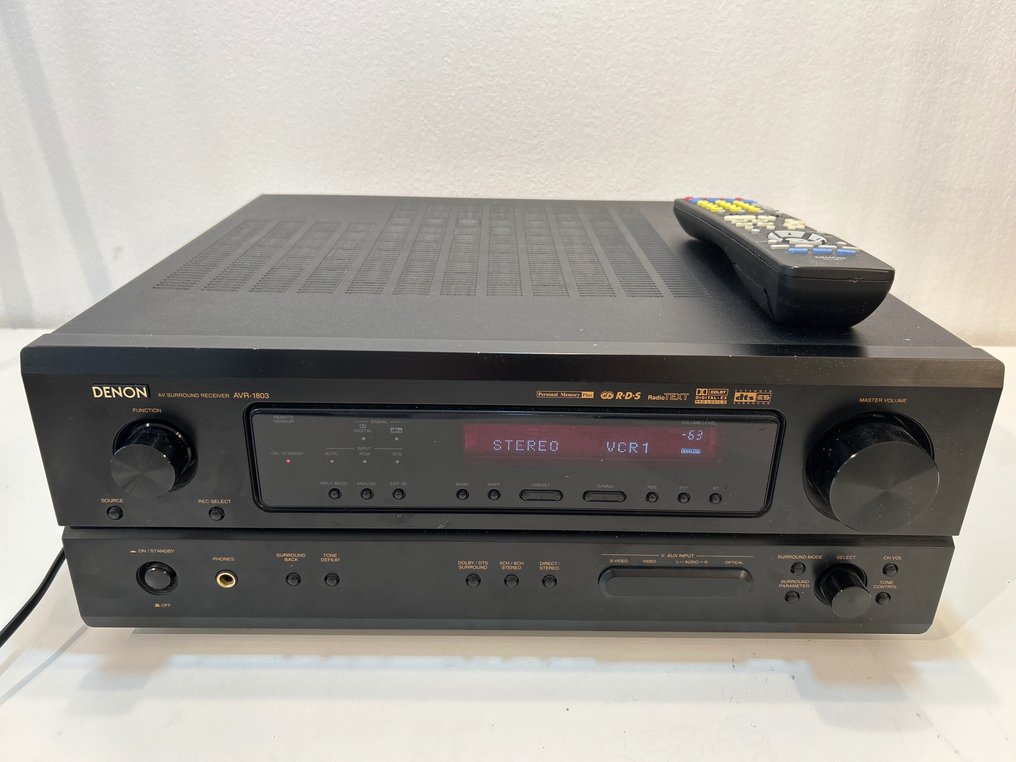 Denon - AVR-1803 - Solid state multi-channel receiver - Catawiki