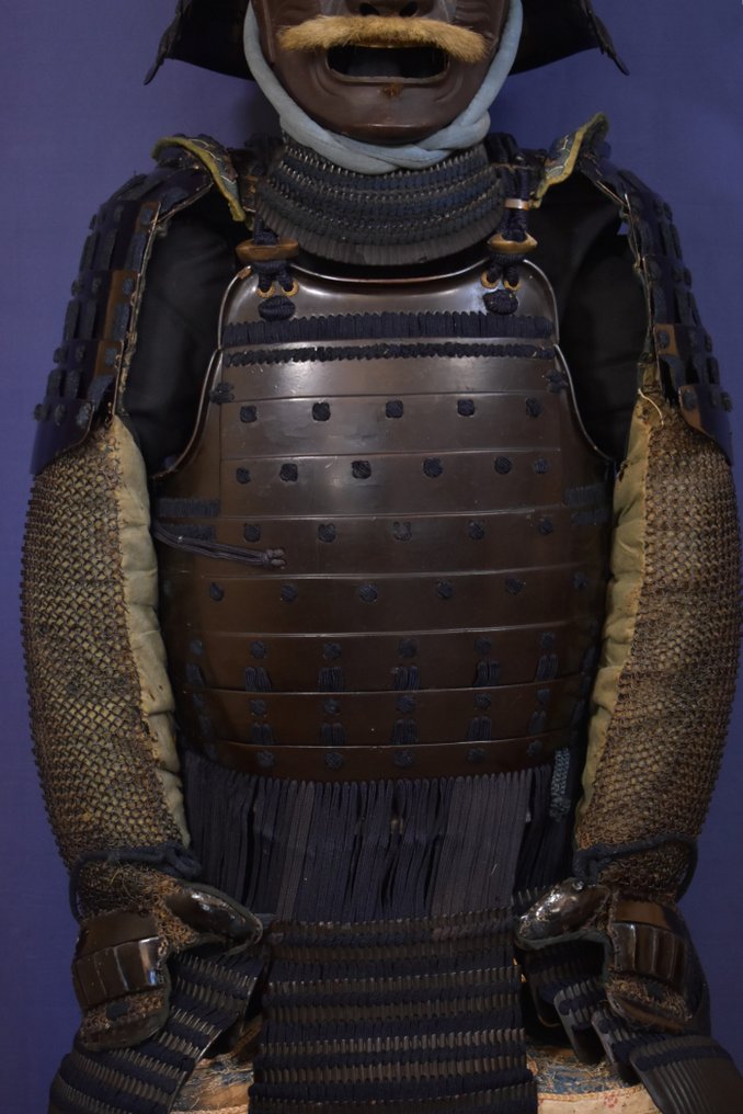 Mengu/Menpo - Japan Yoroi Full Samurai armor - 1600-1650 - Catawiki