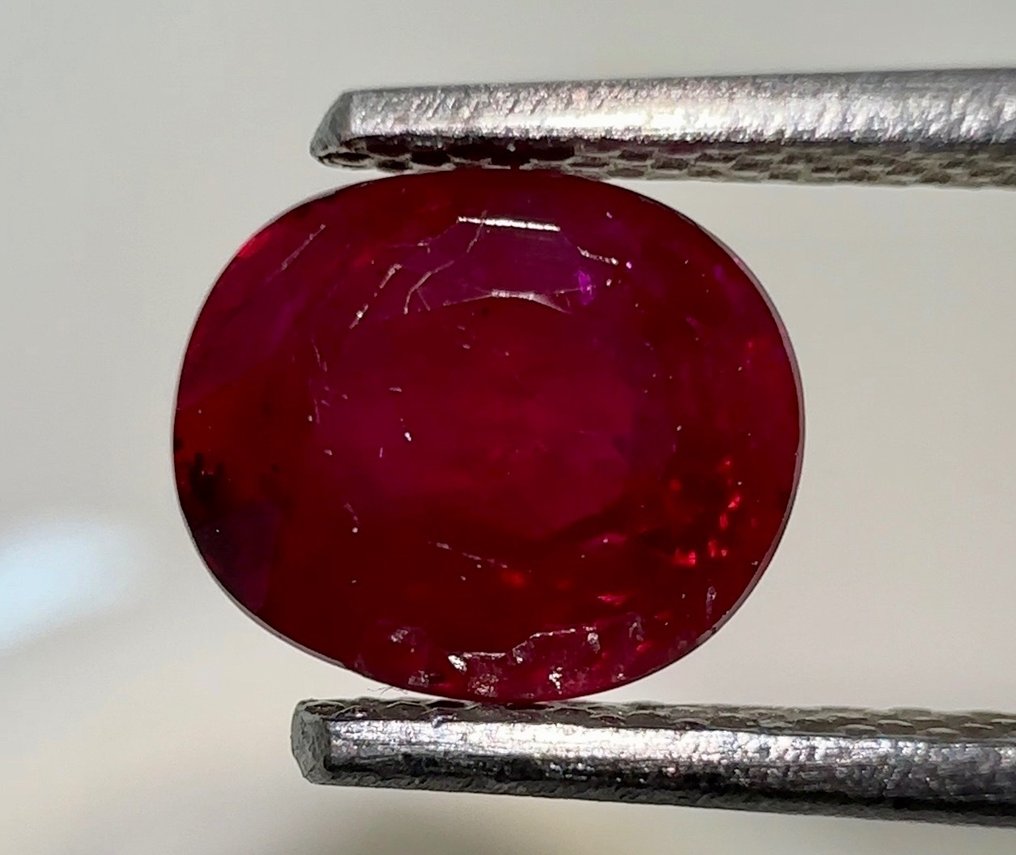 1 pcs Red Ruby - 1.39 ct - Catawiki