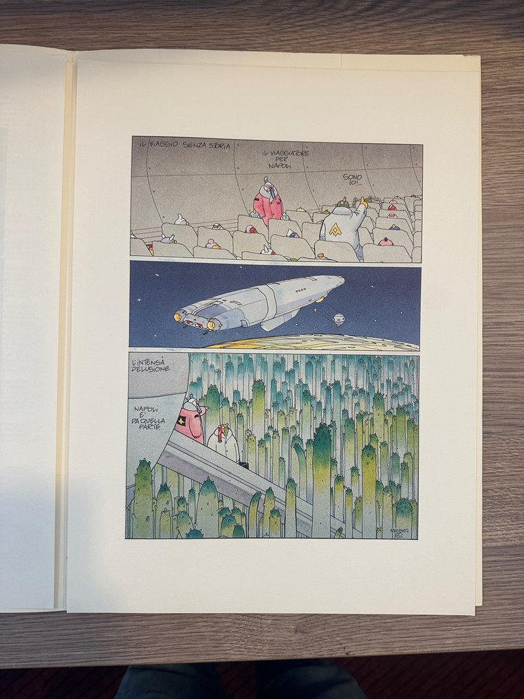 Moebius - 1 Portfolio - Vedere Napoli Di Moebius - 1987 - Catawiki