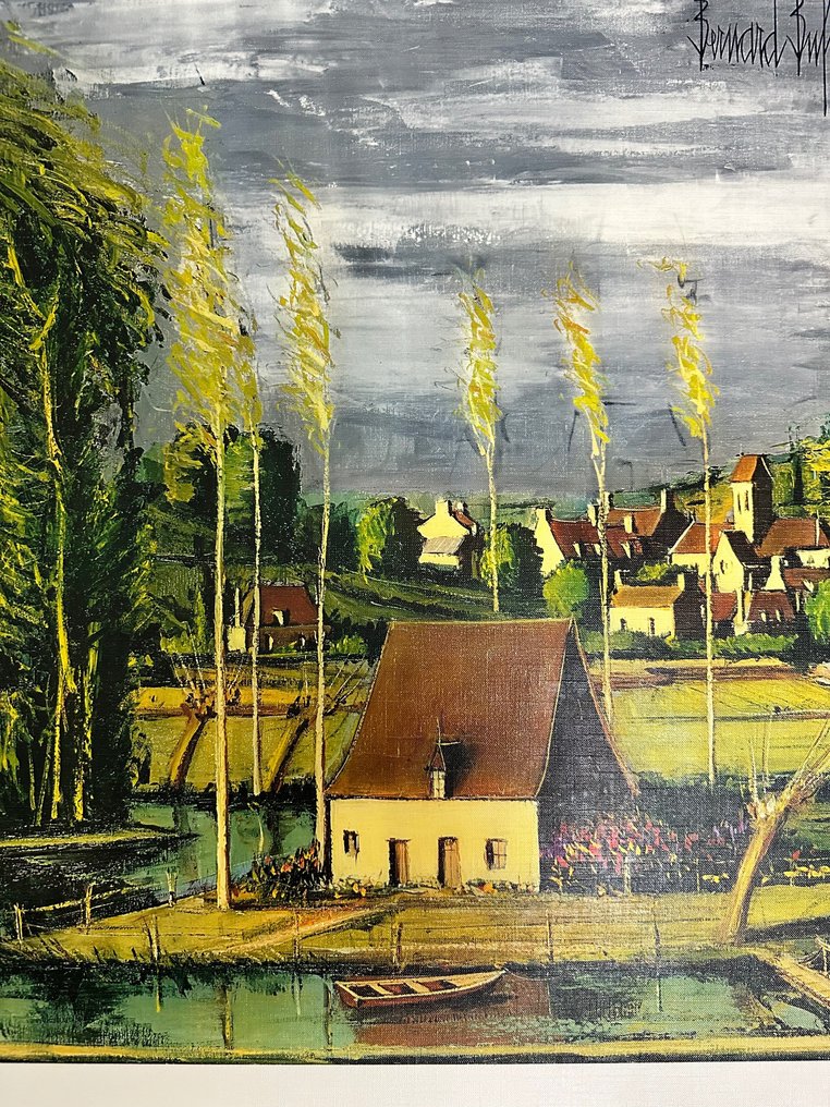 Bernard Buffet (1928-1999) - Bord de rivière - Catawiki