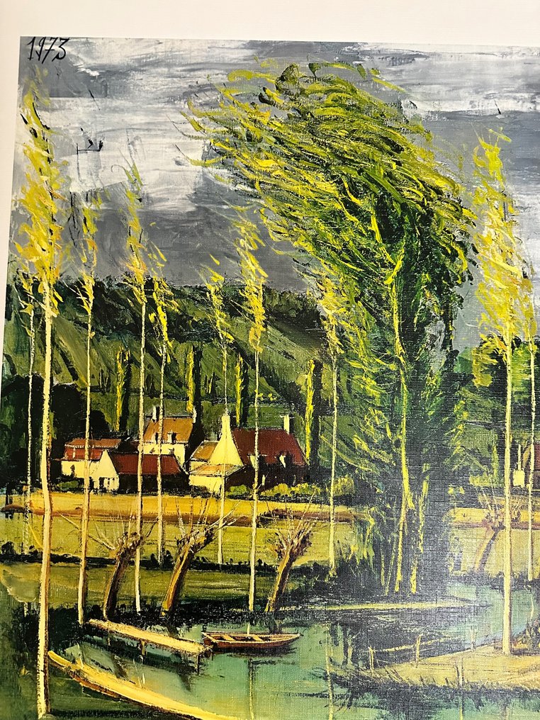 Bernard Buffet (1928-1999) - Bord de rivière - Catawiki