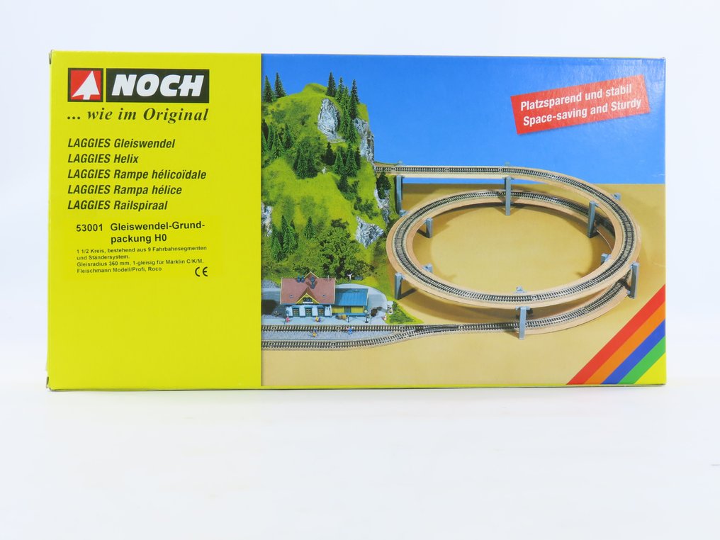 Noch H0 - 53001 - Model train building kits (1) - Helix, Spiral track ...