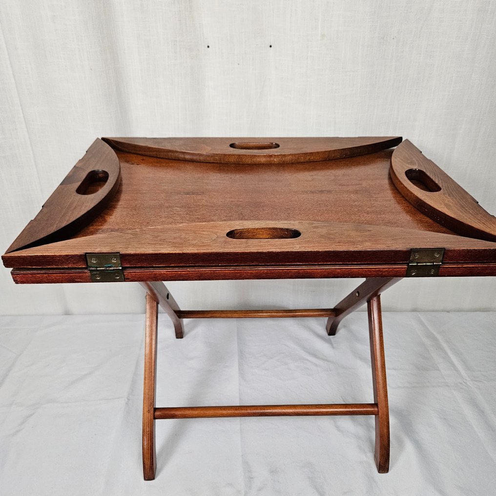Side table - Wood, Butler tray / drinks table - Catawiki