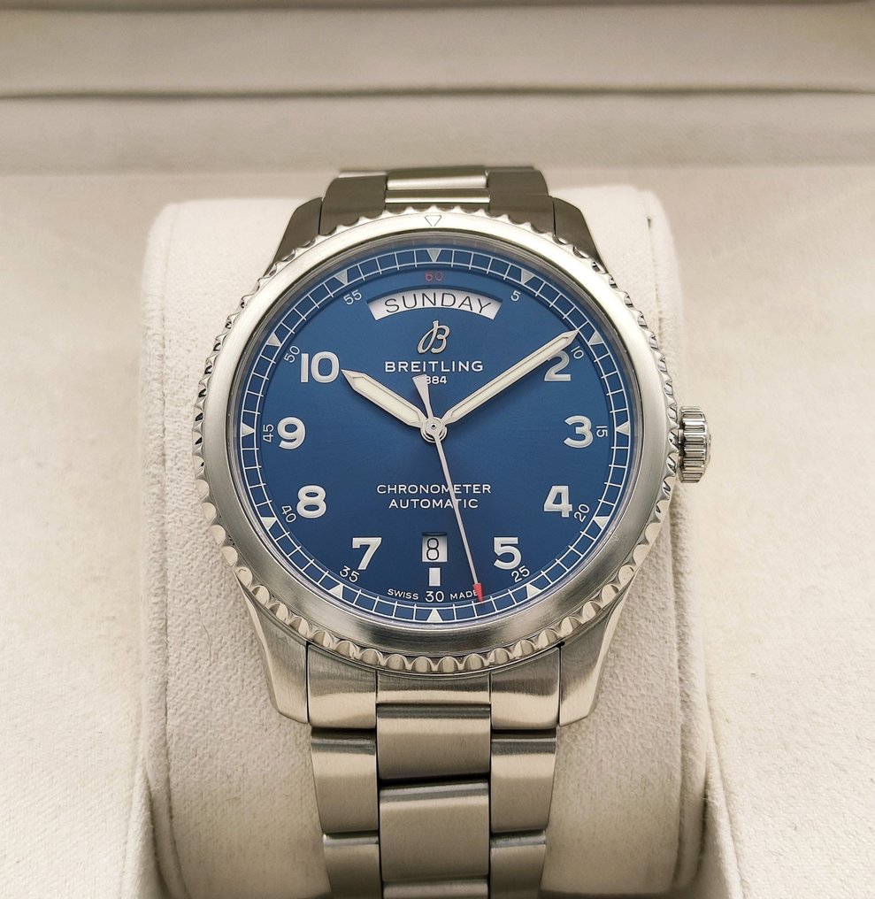 Breitling - Aviator 8 Day Date Automatic - A45330 - Men - 2019 - Catawiki
