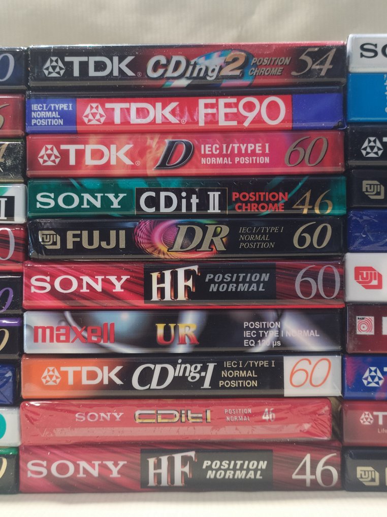 Sony, Scotch, Maxell, TDK, Fuji, Basf - Blank audio cassette - Multiple models - Catawiki