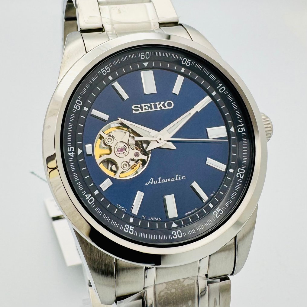Seiko - Open Heart 4R36 - Senza Prezzo di Riserva - 4R38-02A0 - Uomo - 2020+ - Catawiki